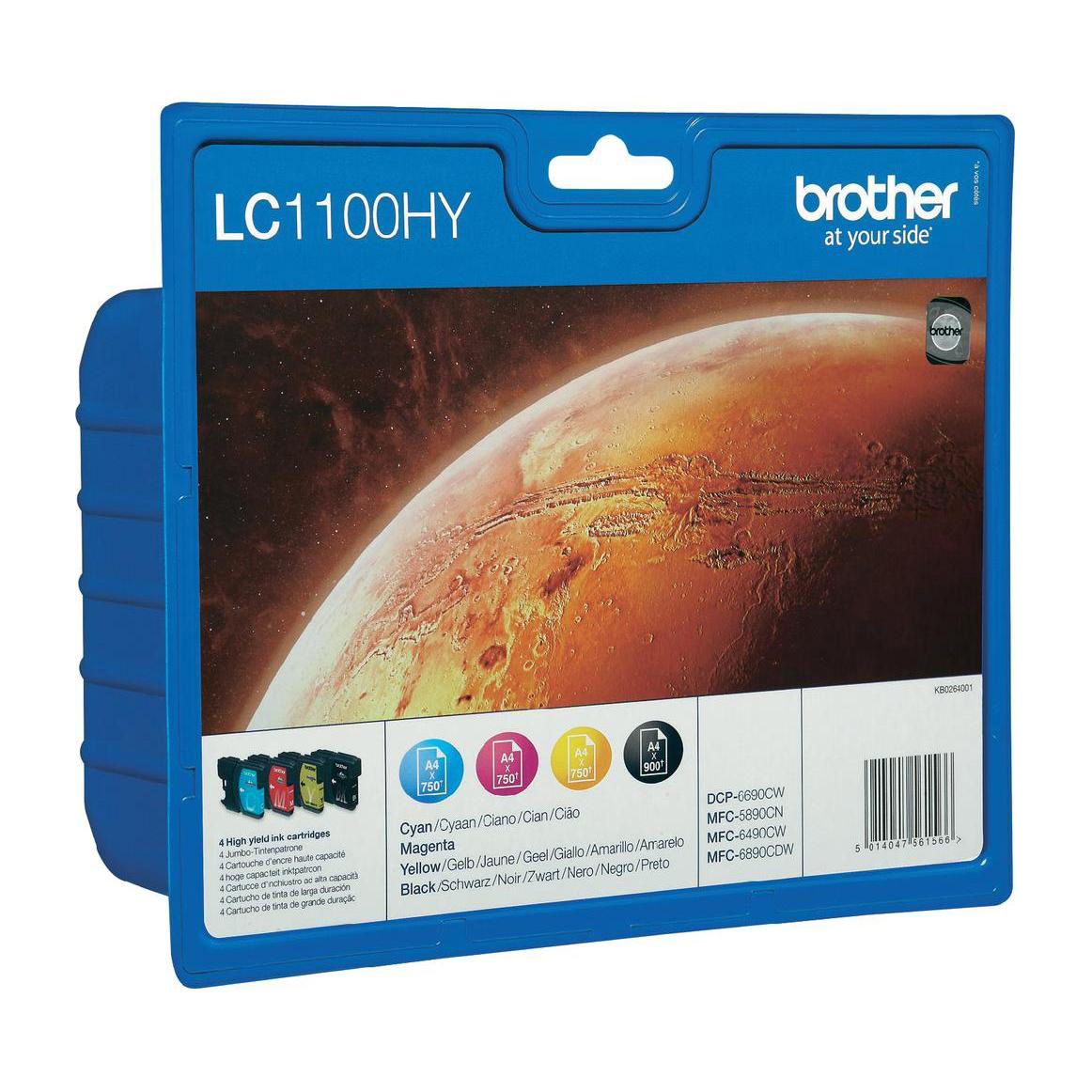 Brother LC1100 XL(LC-1100HYVALBP) - Brother Bläckpatroner - INK Europe